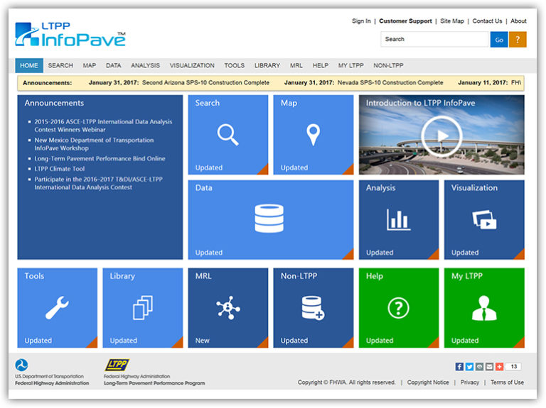 LTPP InfoPave - iENGINEERING Corporation