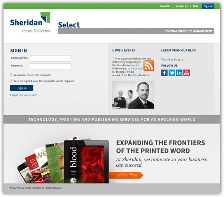 Sheridan Select - iENGINEERING Corporation
